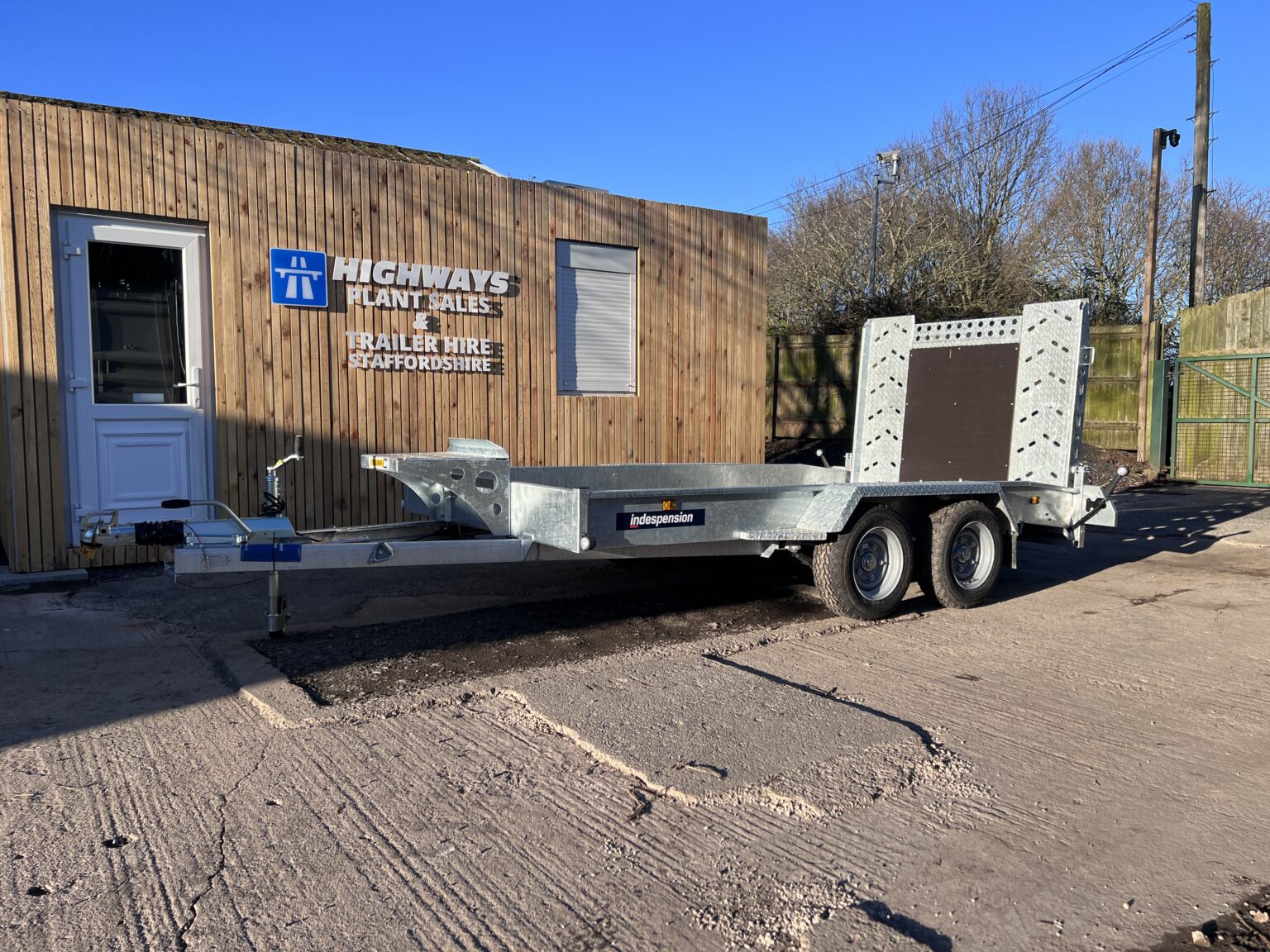 New Indespension 12′ x 6‘ Challenger 50 Beavertail Trailer (3500kgs ...